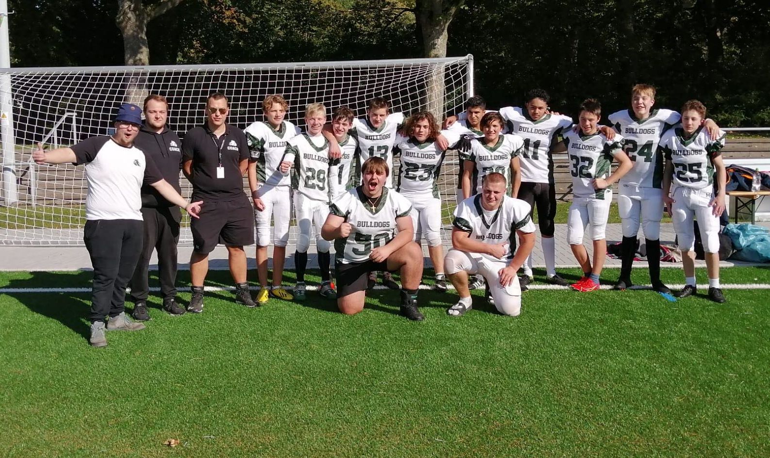 Perfect Season der Bulldogs U16 - AFC Bielefeld Bulldogs