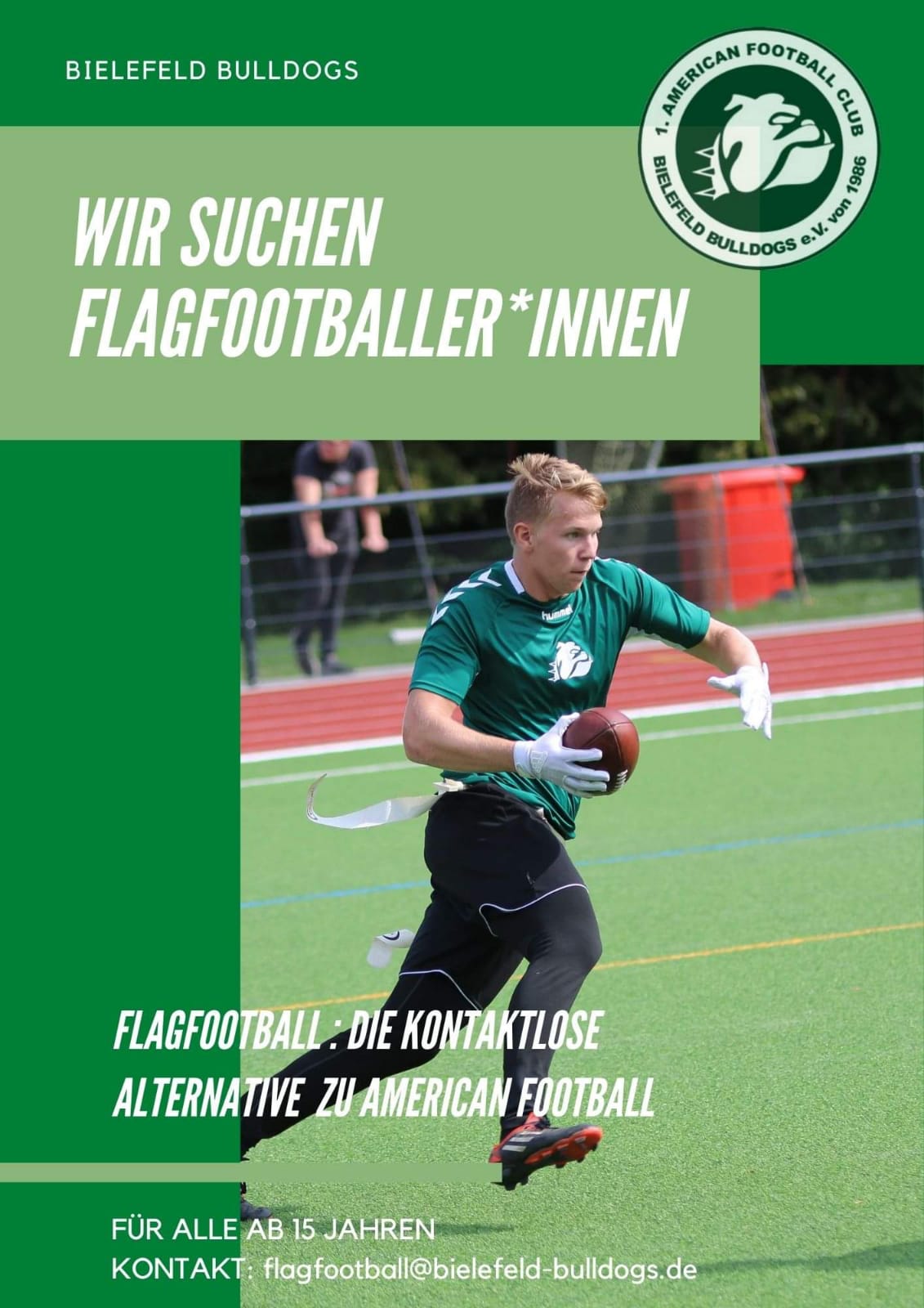 Tryout im Flagfootball! - AFC Bielefeld Bulldogs